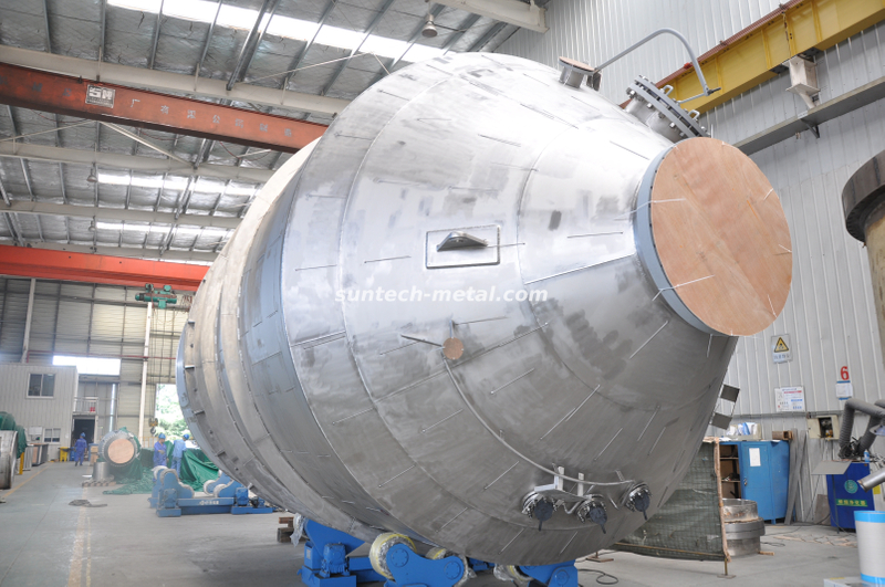 helium TEMA Titanium Pressure Vessel Seawater desalination from China ...